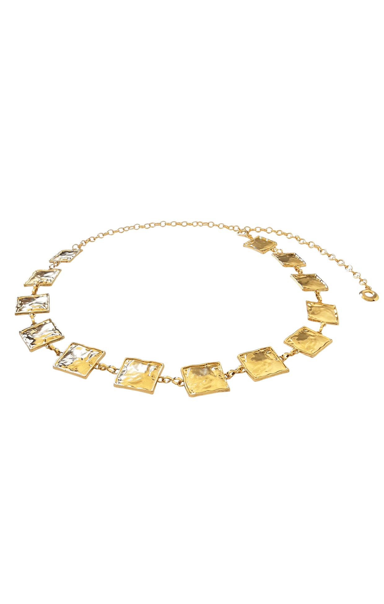 TEXTURED SQUARES EVENT BELT