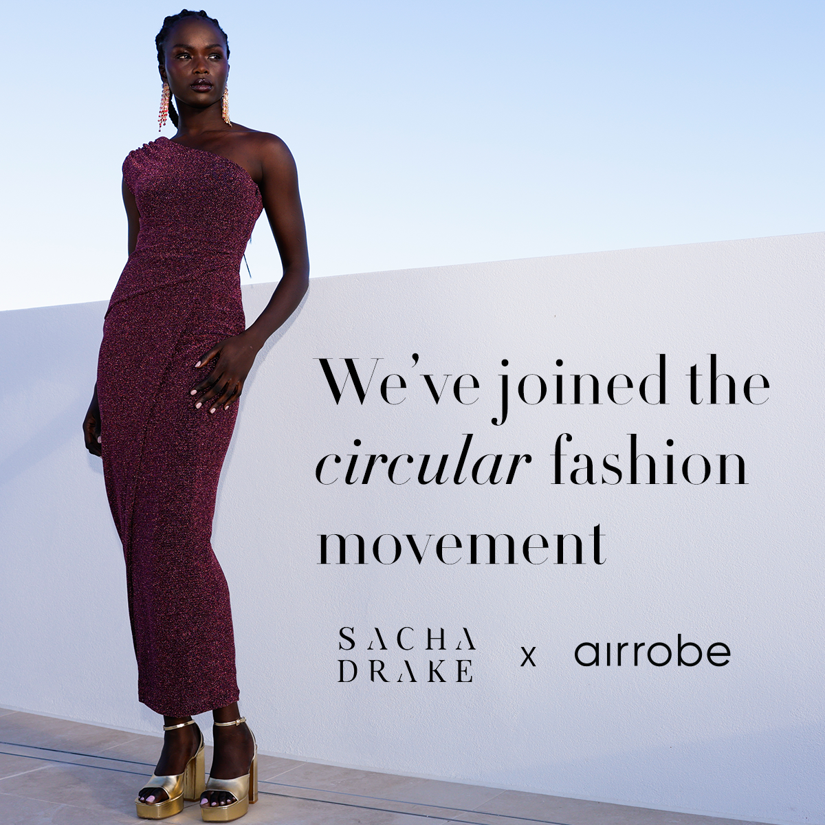 SACHA DRAKE X AIR ROBE