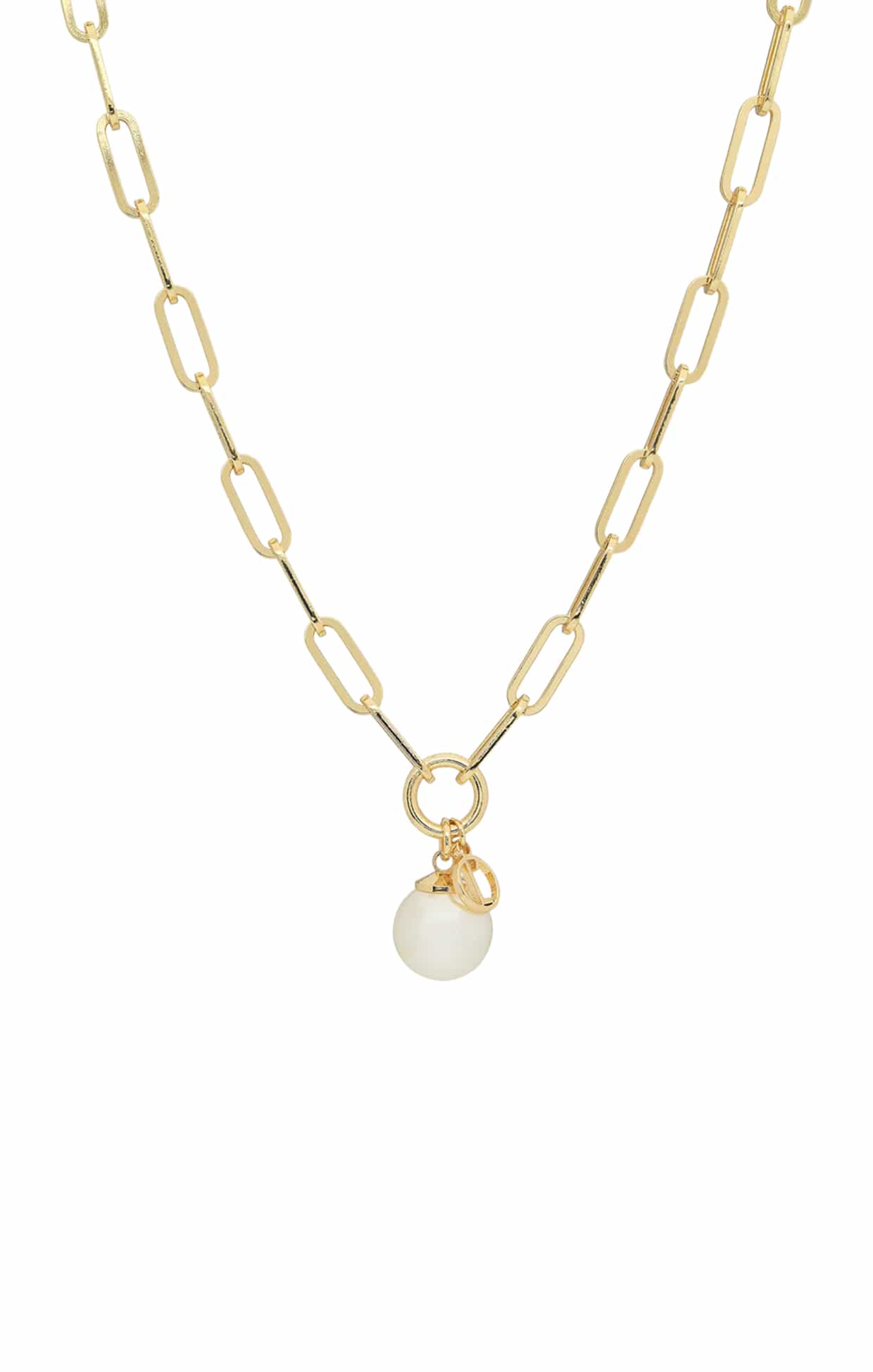 Hayley Pearl Necklace in Gold By Liberte | SACHA DRAKE