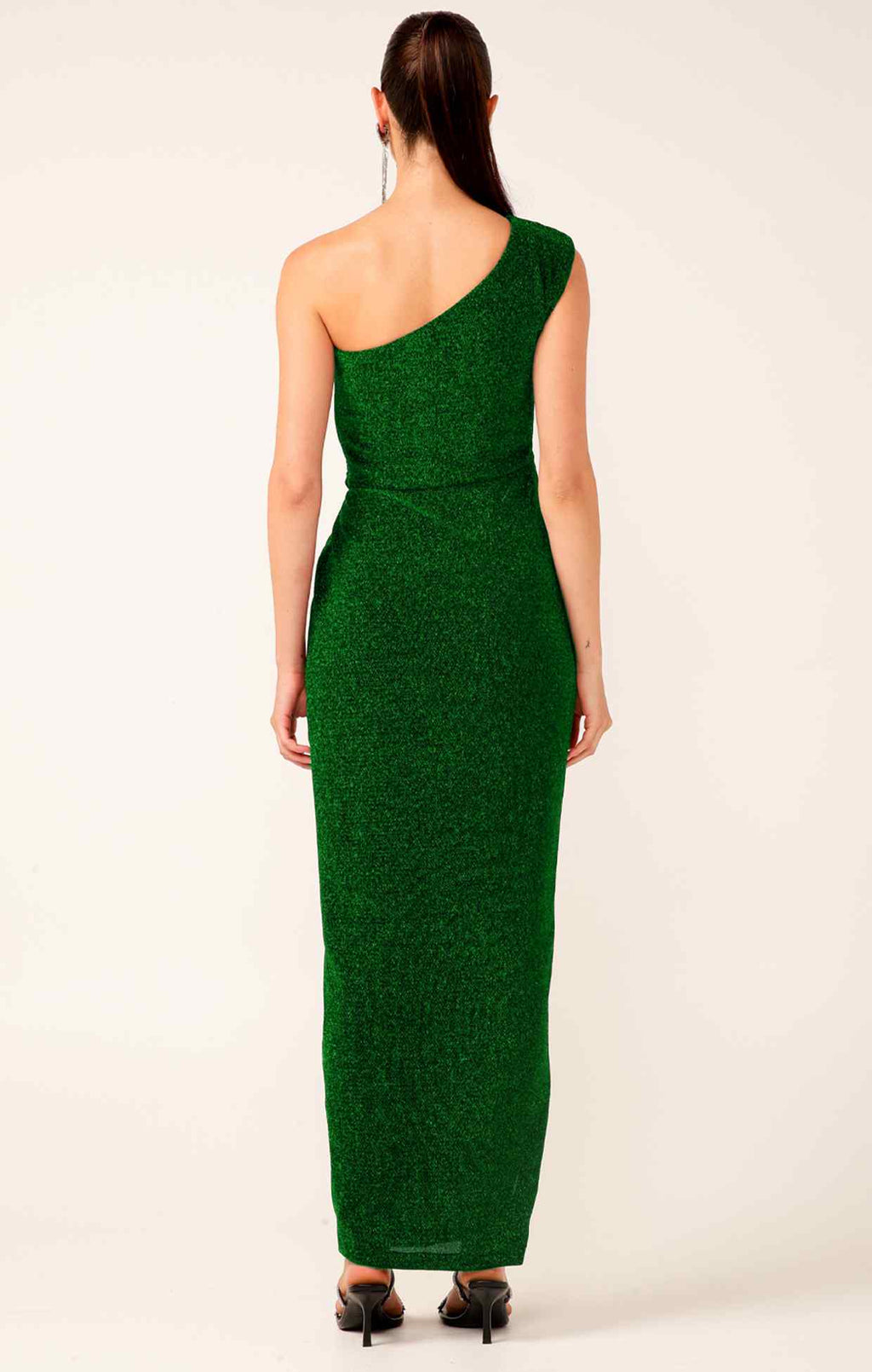 Valedictory Formal Evening Dress in Emerald Green - SACHA DRAKE