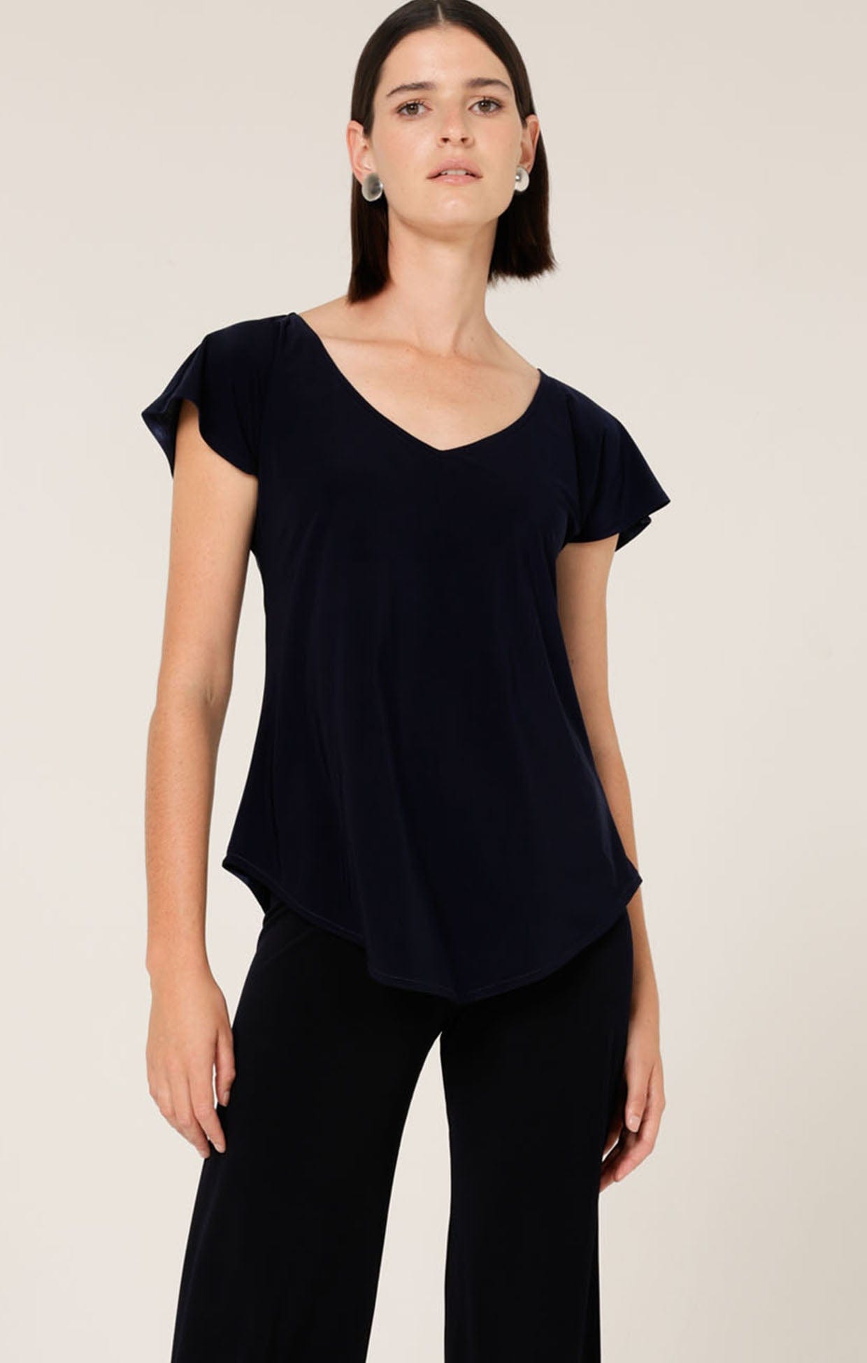 Analia Top (Navy)