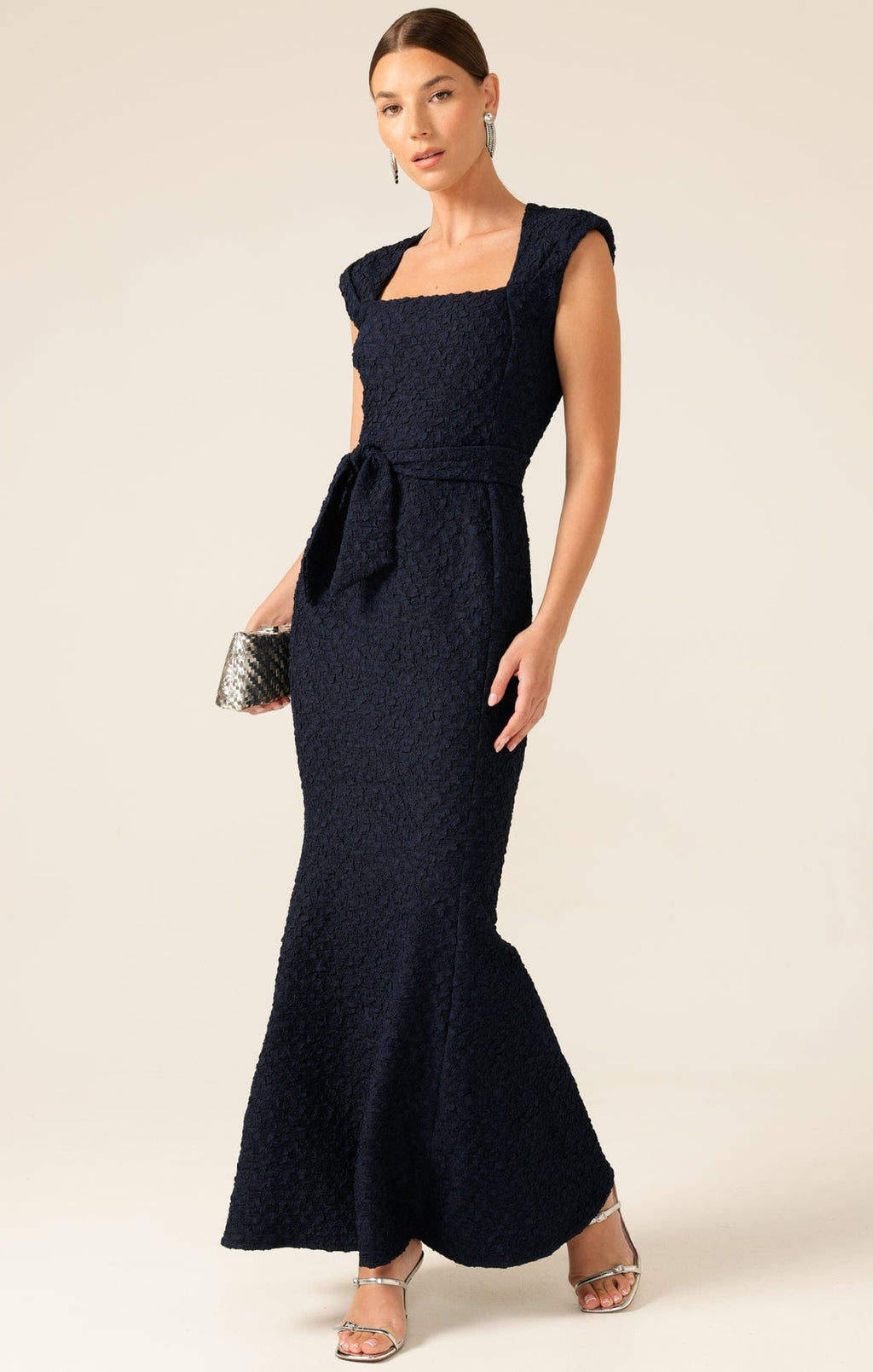 Gala Royale long navy formal dress - SACHA DRAKE