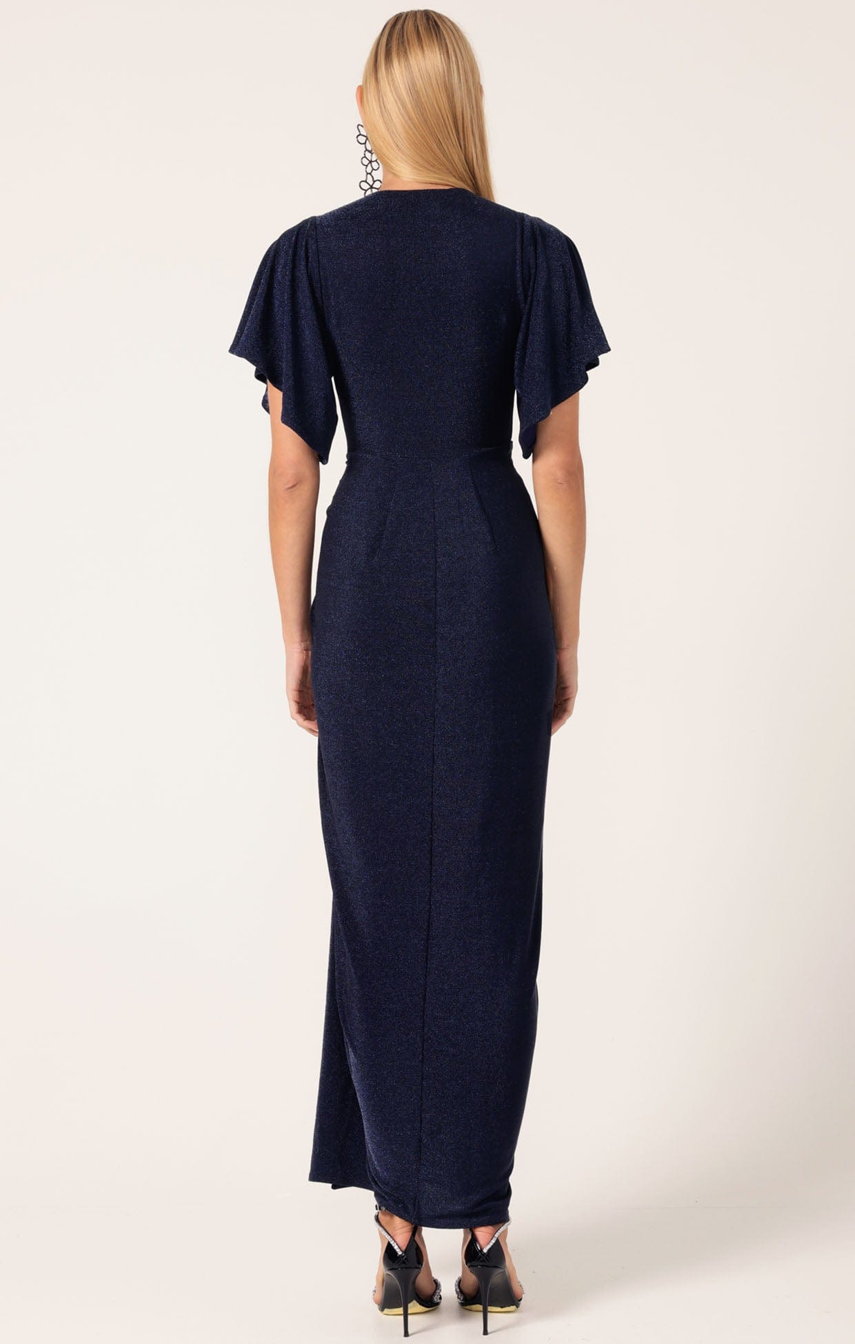 Elegant Navy Emporium Event Maxi Dress – SACHA DRAKE