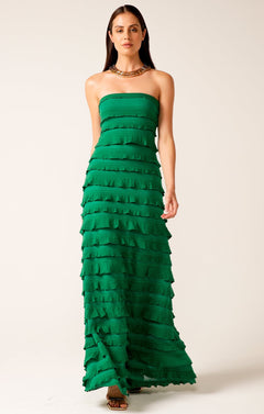 Maddison Dress (Emerald)