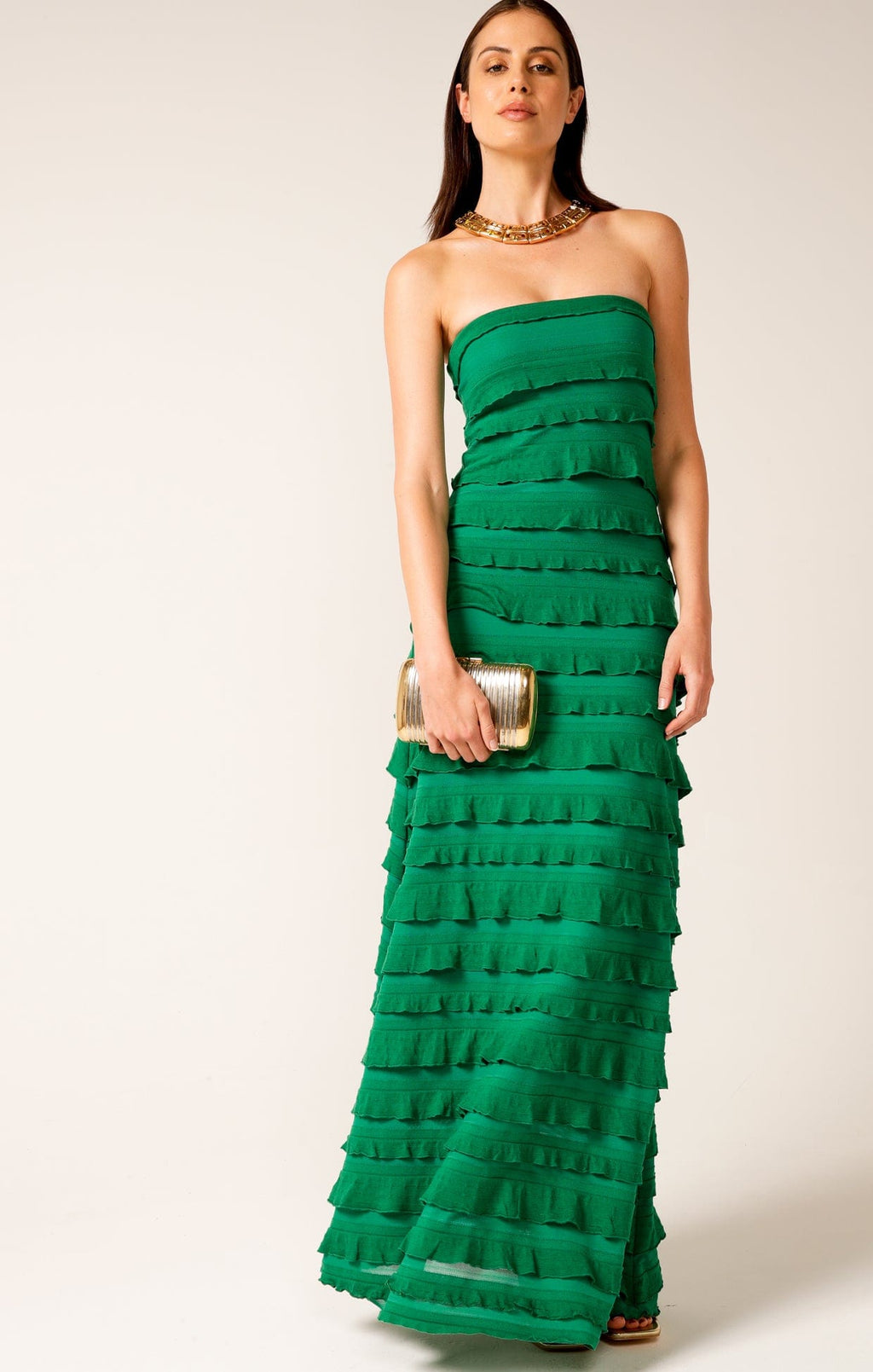 Maddison Dress (Emerald)